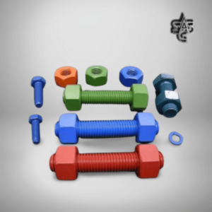 PTFE Coated Fasteners - Shree Ashapura Steel Centre
